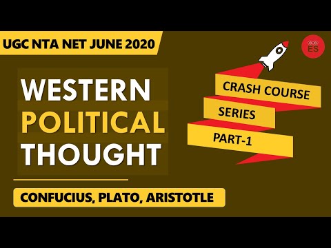CONFUCIUS; PLATO; ARISTOTLE - Western Political Thought - Crash Course -1 - UGC NTA NET - [hindi ...