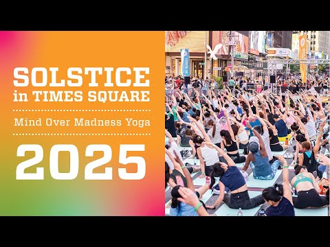 Solstice in Times Square 2025: Eddie Stern