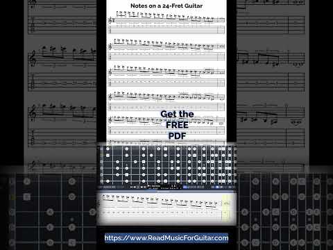 Notes On a 24- Fret Guitar - Get FREE PDF