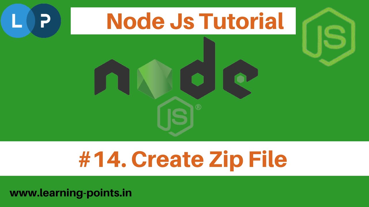 Create Zip File using Node Js | Transform Stream | Node js Tutorial | Learning Points