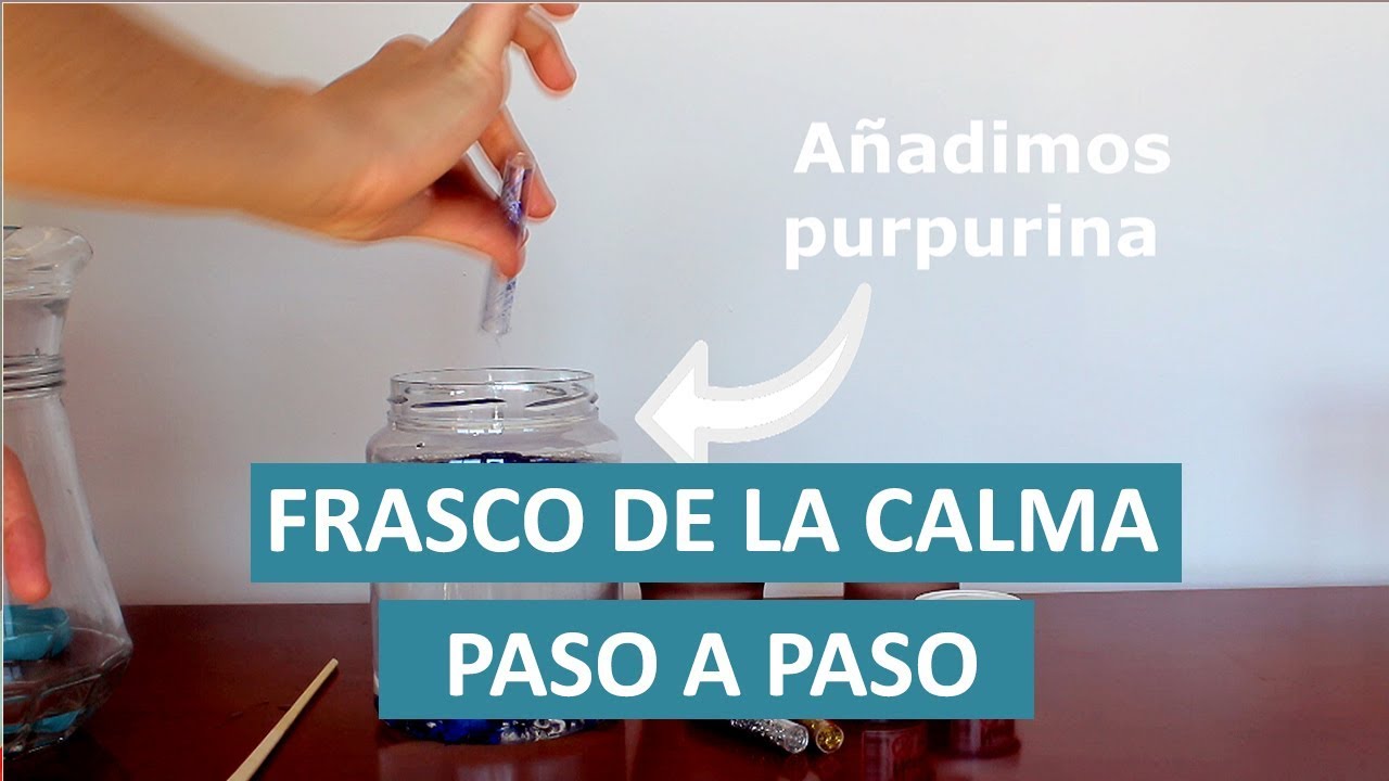 Frasco de la Calma Paso a Paso
