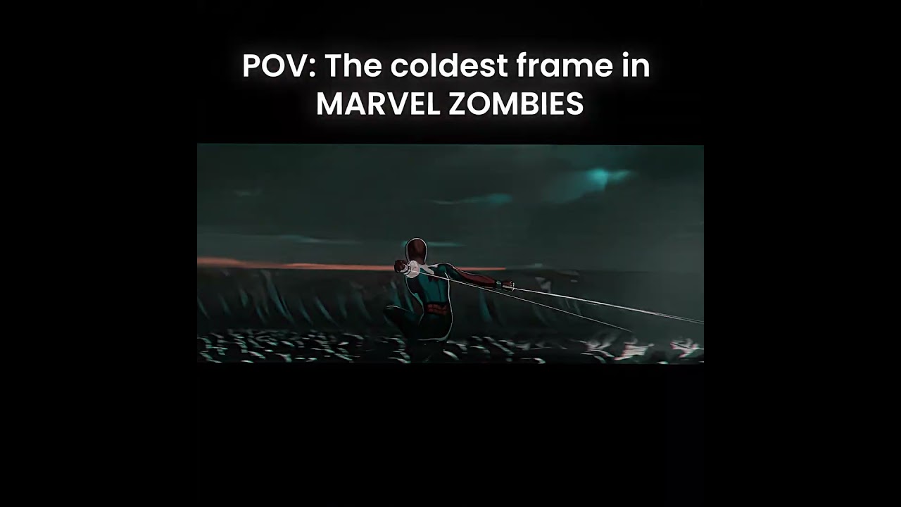 The Coldest 🥶 Frame in MARVEL ZOMBIES 🤫❄️ #Shorts