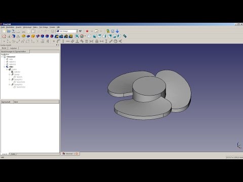 FreeCAD Lesson 07 - Propeller Video Lecture - Mastering FreeCad: Tutorial for Beginners - Design ...