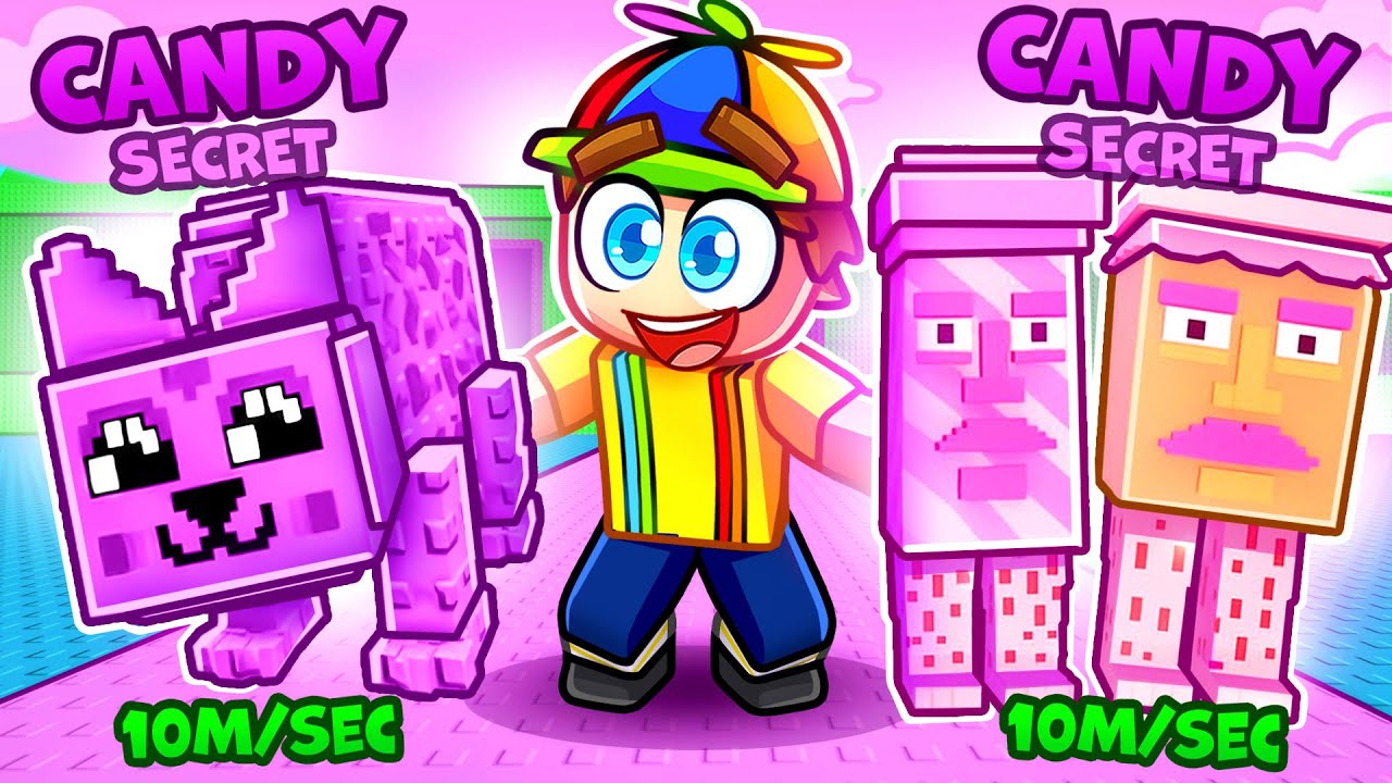 Using INFINITE CANDY LUCK To Get NEW SECRETS In STEAL A BRAINROT...