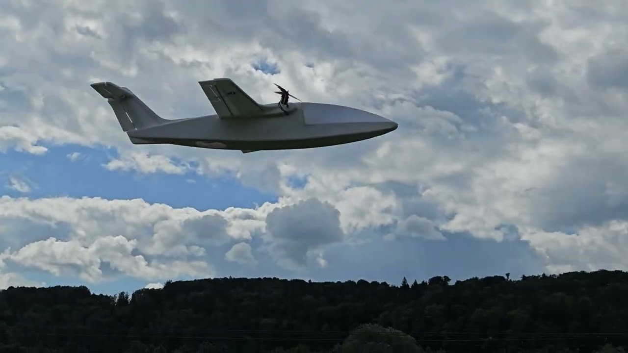 VTOL Sparrow development - First transition test