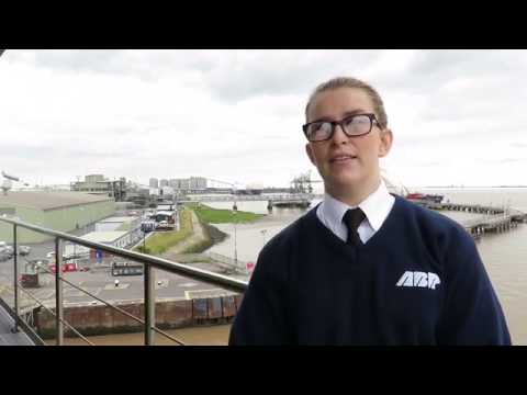 Keeta Rowland, Marine Operations Apprentice at AB Ports, Immingham, Grimsby