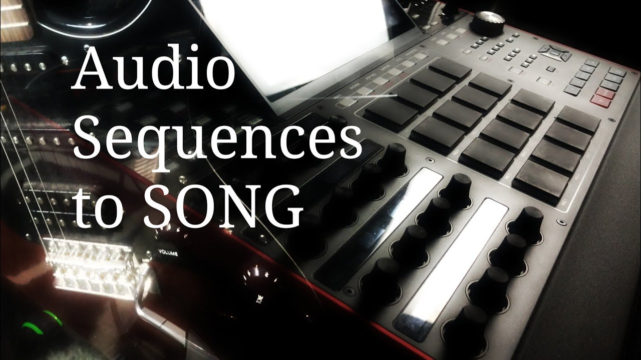 How I Sequence Audio Tracks on The MPC X