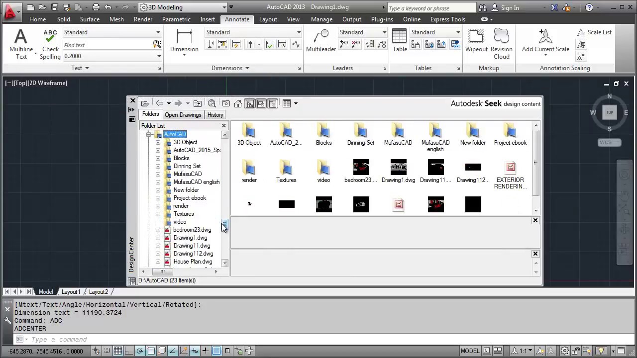 AutoCAD Tips Use Dimensions Style Settings to New Drawing