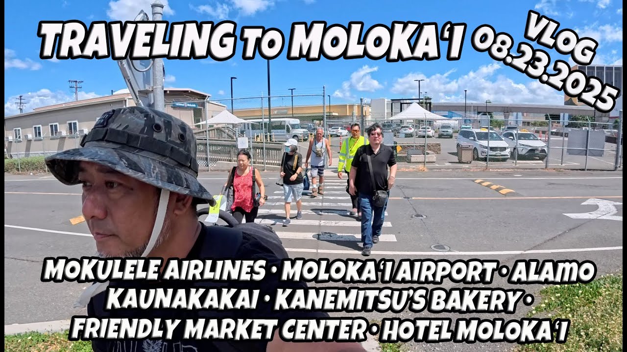 Traveling to Molokai Day 1 part 1 | Hawaii Life | Mokulele Airlines | Molokai Airport | Kaunakakai