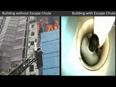 Escape Chute - Emergency Escape Chute Latest Price, Manufacturers ...
