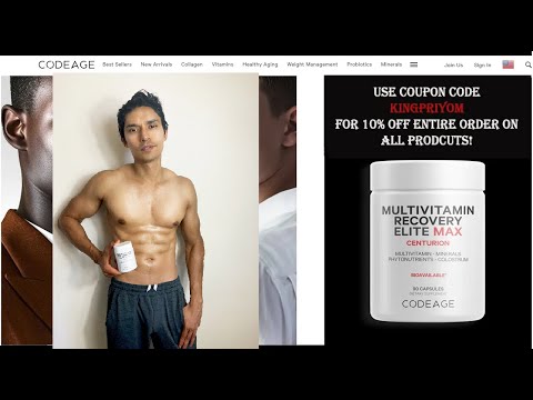 Codeage - 10% Discount Code KINGPRIYOM - Vitamins & Collagen peptides - Priyom Haider