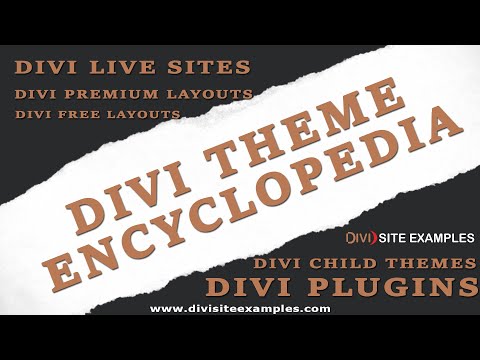 Divi Theme Examples | Divi Encyclopedia | Divi Directory | Divi Live Sites