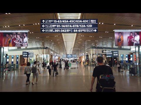 Kunming Changshui International Airport Walking Tour kunming airport | Yunnan, China | 4K HDR【4K】