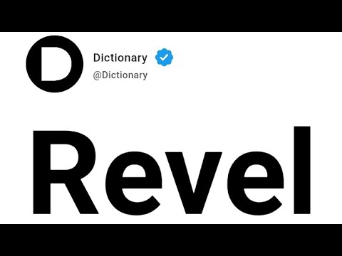 Revel Meaning In English