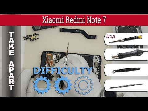 How to disassemble 📱 Xiaomi Redmi Note 7 M1901f7G Take apart Tutorial