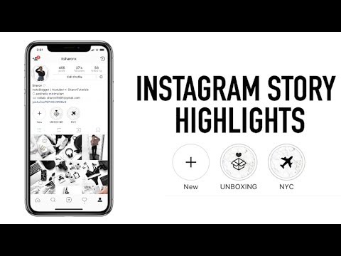 HOW TO MAKE INSTAGRAM STORY HIGHLIGHTS COVERS