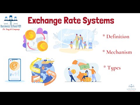 3 Types of Exchange Rate Systems | International Business | From A Business Professor