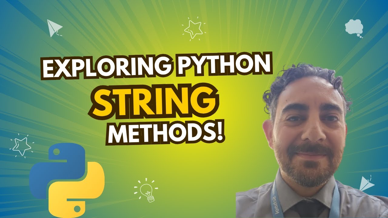 Programming 101 For A-Level - Part 6 - Exploring String Methods