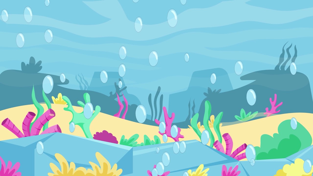 HD Underwater Scenery Animation l Cartoon Background Animation l Underwater Vector Background