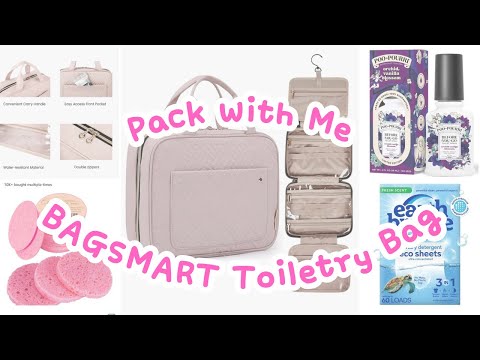 ๐๐๐Toiletry Bag#bagsmart#packwithme