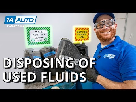 How to Recycle Used Oil and Other Fluids From Your Car, Truck or SUV