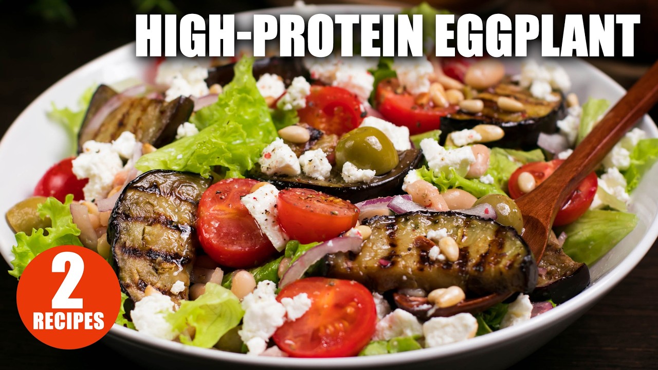 I have never eaten such delicious eggplants! If you're over 50, this Mediterranean salad is for you!