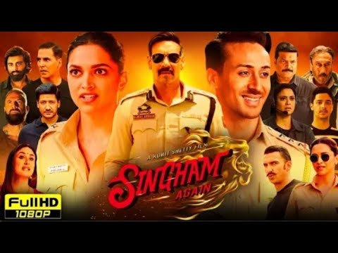 Singham Again Full Movie 2025 | Ajay Devgn | Tiger Shroff | Akshay Kumar | Deepika P| HD Hindi Movie