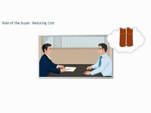 Specifications course: role of the buyer - reducing cost - Procurement training - Purchasing skills