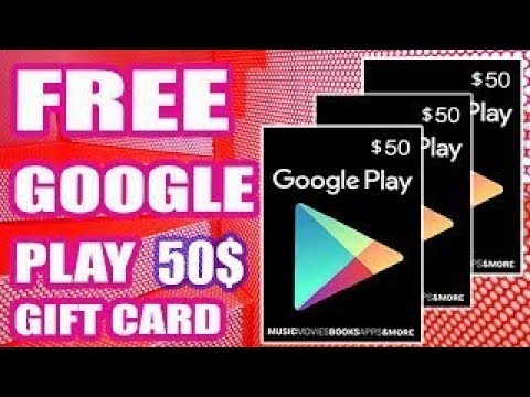Free Google Play Gift Cards, no survey, no human verify