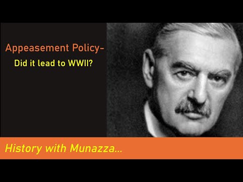 Appeasement Policy - Justified or not?