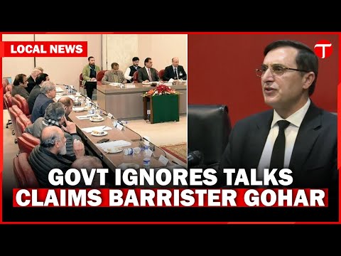 Govt uninterested in talks, claims Barrister Gohar | The Express Tribune