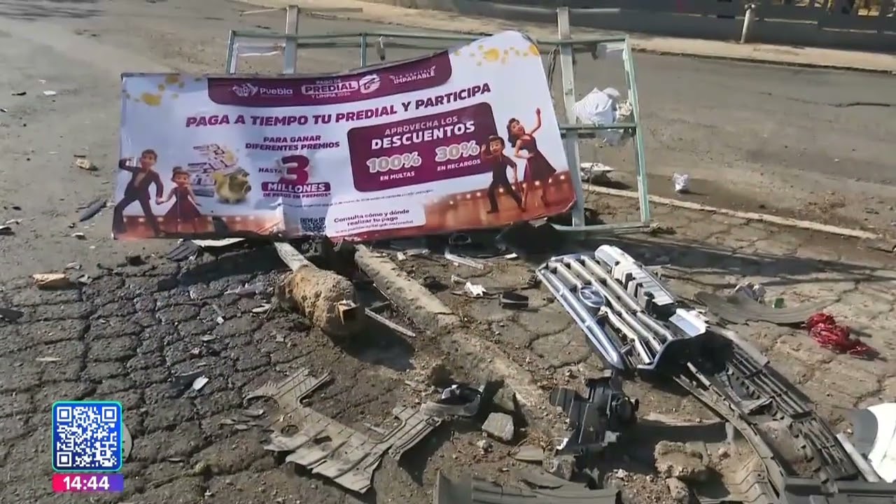 Ebrio causa accidente || Noticias con Juan Carlos Valerio