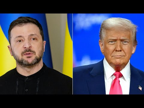 Trump and Zelensky hold news conference at White House
