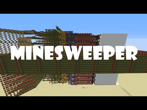 Minesweeper in Minecraft Minecraft Map