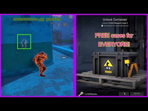 CS2 Closet Cheating + Opening CASES with "new" MEMESENSE.GG (for #cfg check desc)