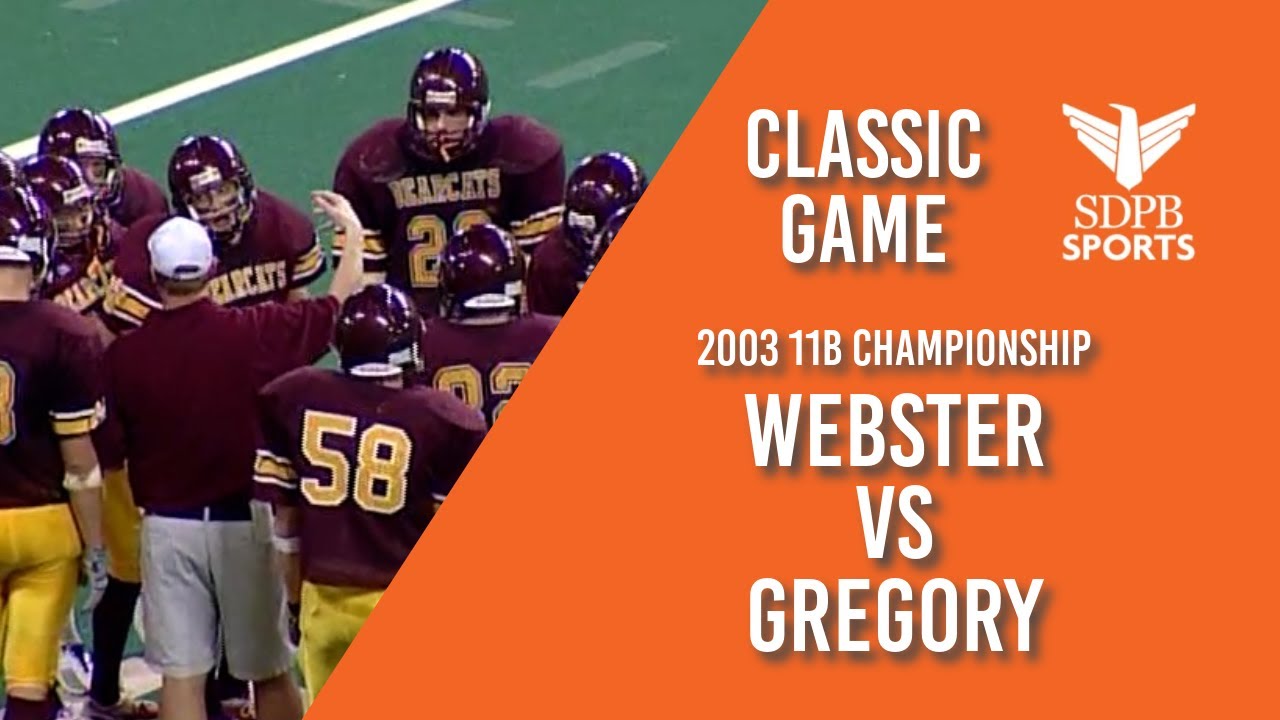 Webster vs Gregory (2003 11B Football Championship) | SDPB Sports