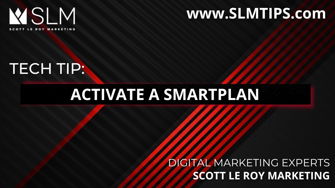 Tech Tip: Activate a SmartPlan