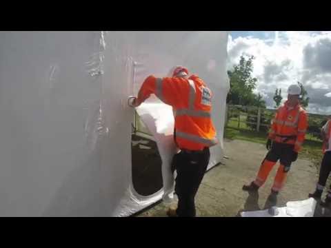 How To Install a Zipped 'Step Through' Access Door