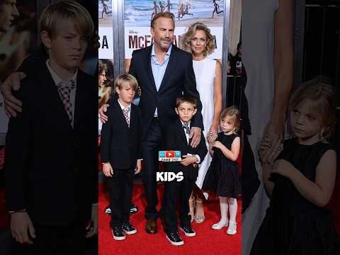 Kevin Costner's 7 Kids: Where Are They Now? #shorts