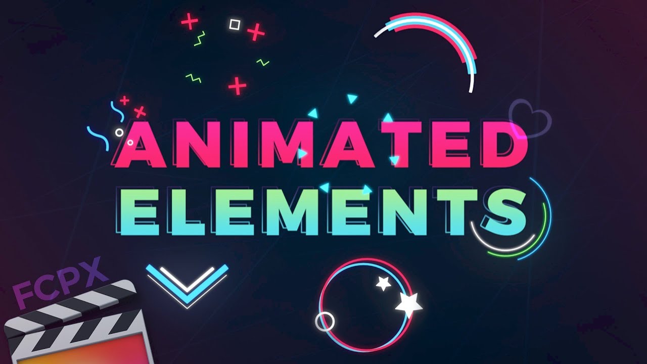 Animated Elements for Final Cut Pro