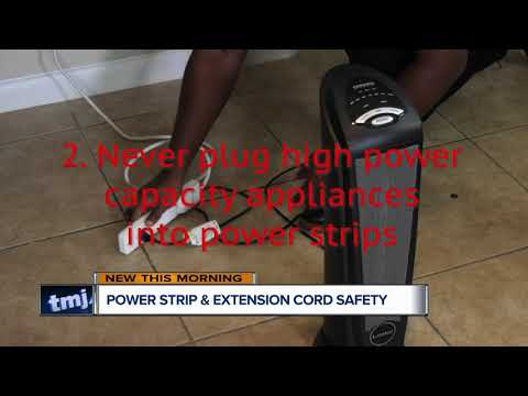 What to never plug into a power strip