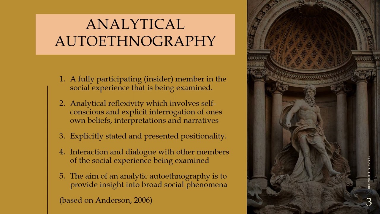 6 Types of Autoethnography