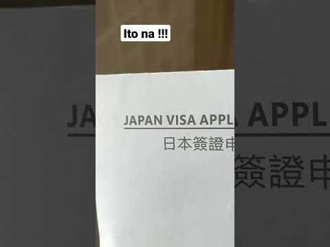 JAPAN VISA IS HERE MAMAYA NA SA VLOG REAL NA REAL🙏🙏🙏 #shortvideo #shorts #ofw #ofwhongkong #hongkong