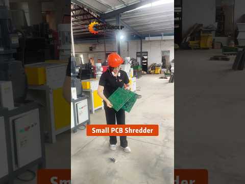 Small PCB Shredder - Perfect for E-waste Recycling Startups