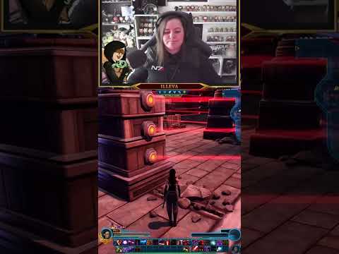 The Laser Grid Entrapment DISASTER! | #shorts #swtor #illeva #twitch