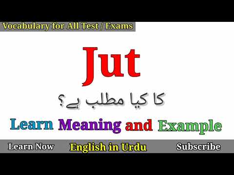 Jut Meaning