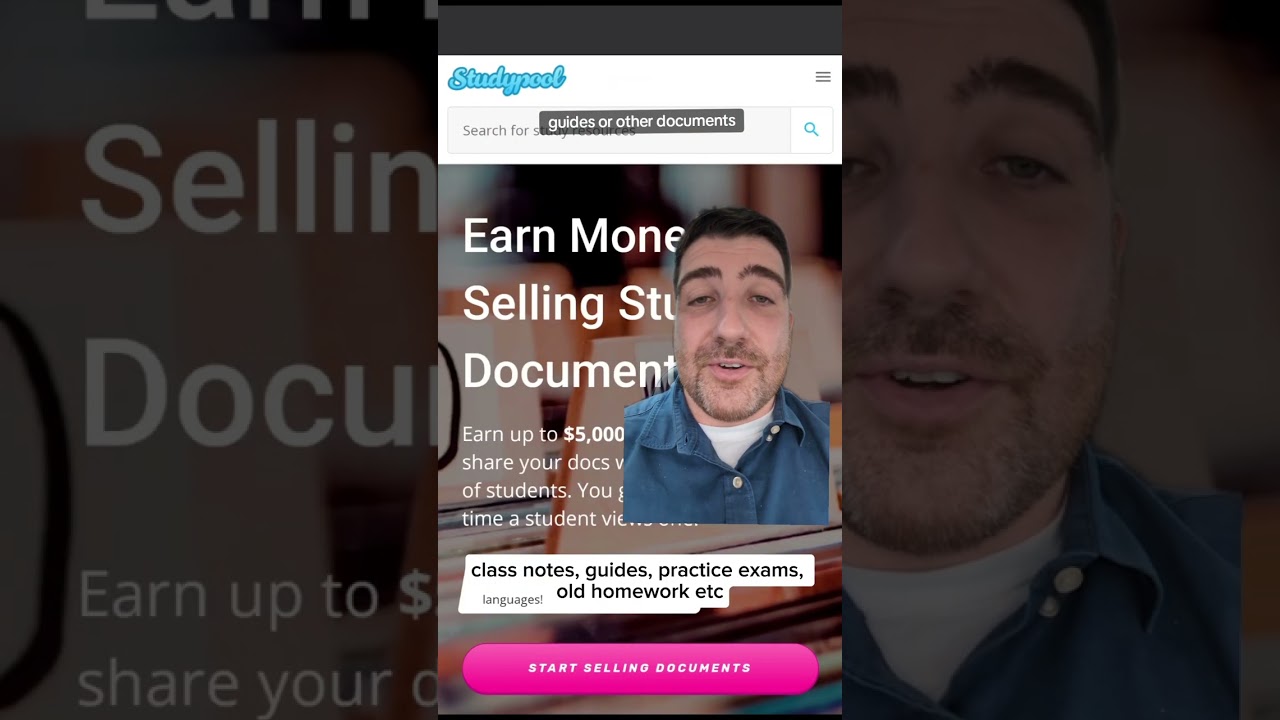 Looking for a legit side hustle? 💸 Check out Study Pool! 📚✨ 💰🧠 You can upload class notes, old