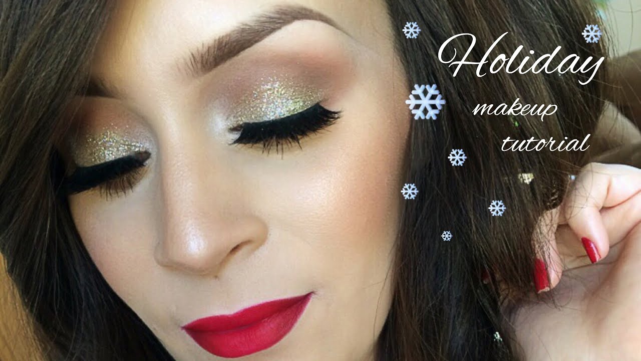 Holiday Makeup tutorial l Christmas
