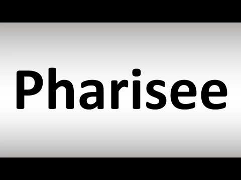 How to Pronounce Pharisee