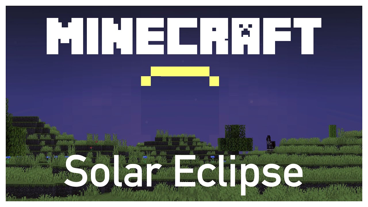 Minecraft Solar Eclipse - A Java Resource Pack